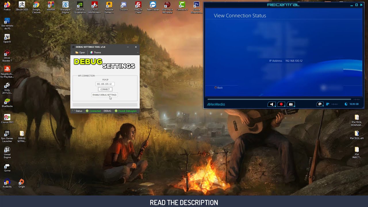 Ps4 13 04 How To Enable Debug Settings Tool Youtube
