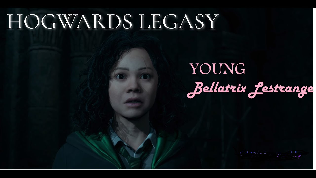 Hogwarts Legacy Young Bellatrix Lestrange Ps5 Youtube