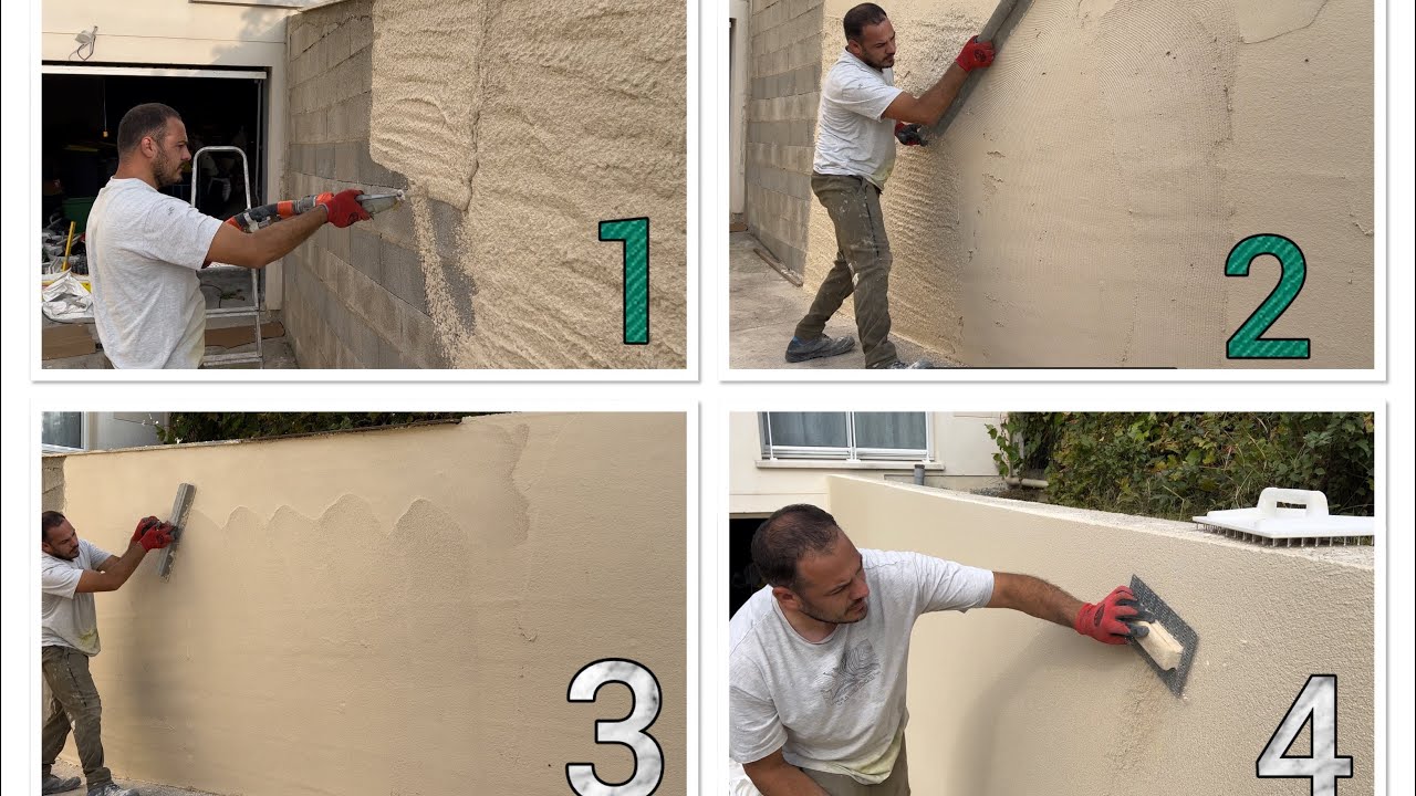 Comment Enduire Une Façade De A à Z Avec Des Façadier Pro Baştan