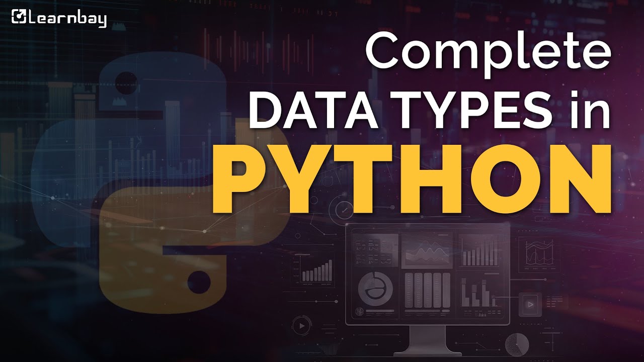 Data Types In Python Python Tutorial For Beginners Python Full