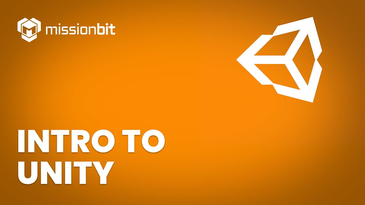 Introduction To Unity Unity Tutorial Youtube