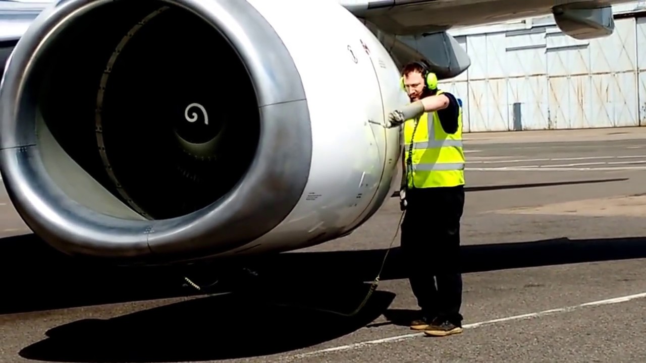 737 Manual Start Youtube