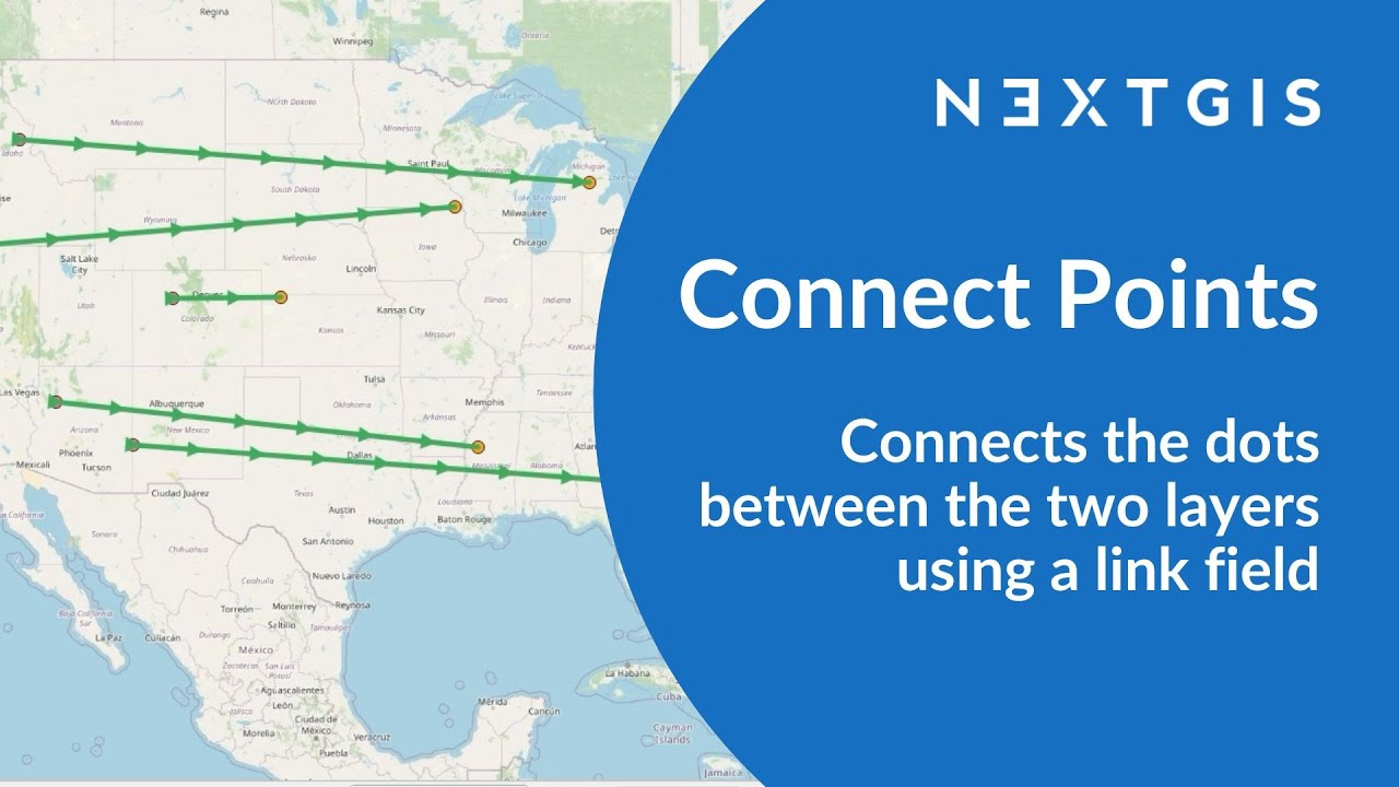 Connect Points Connects The Dots Between The Two Layers Using A Link