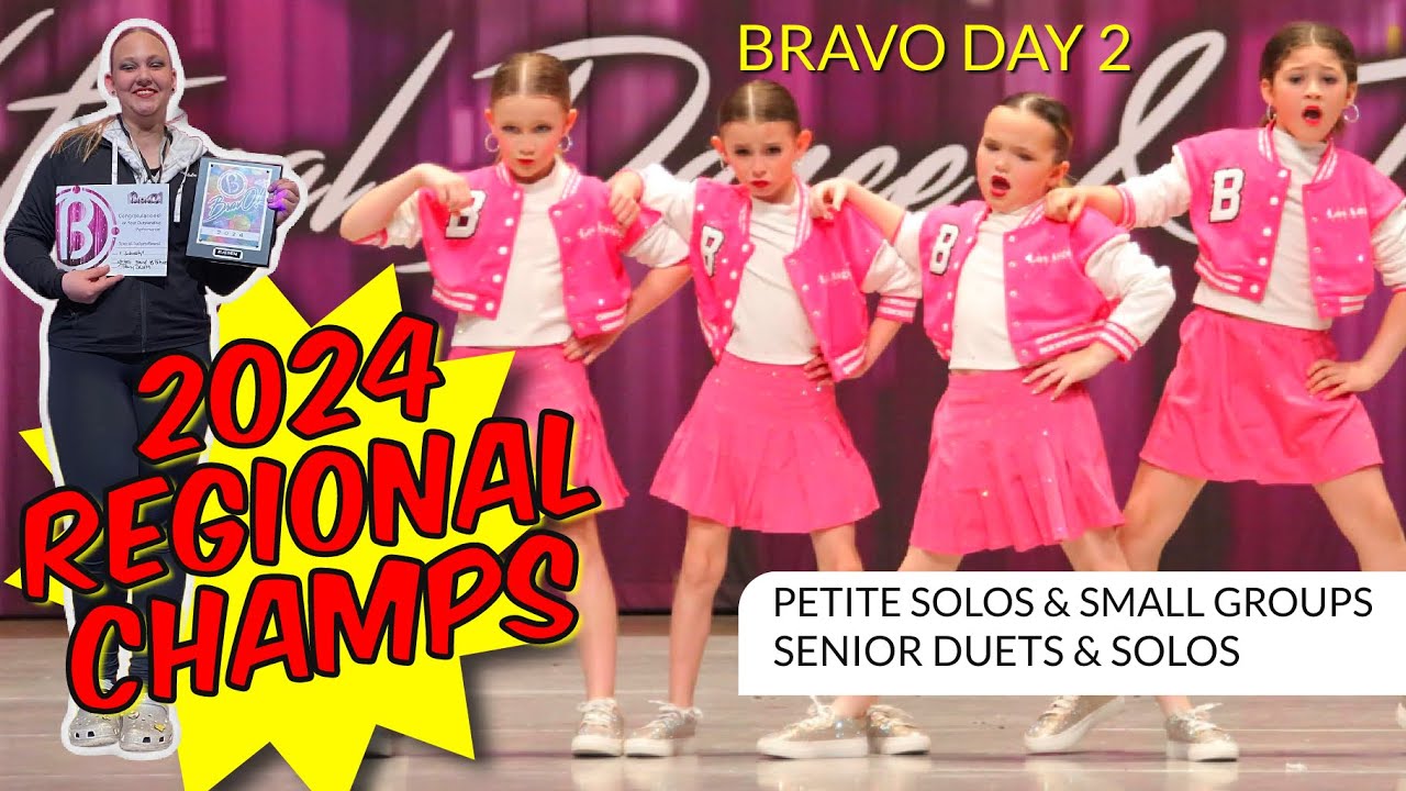 Dance Competition Vlog 2024 Bravo Day 2 Petite Regional Champions