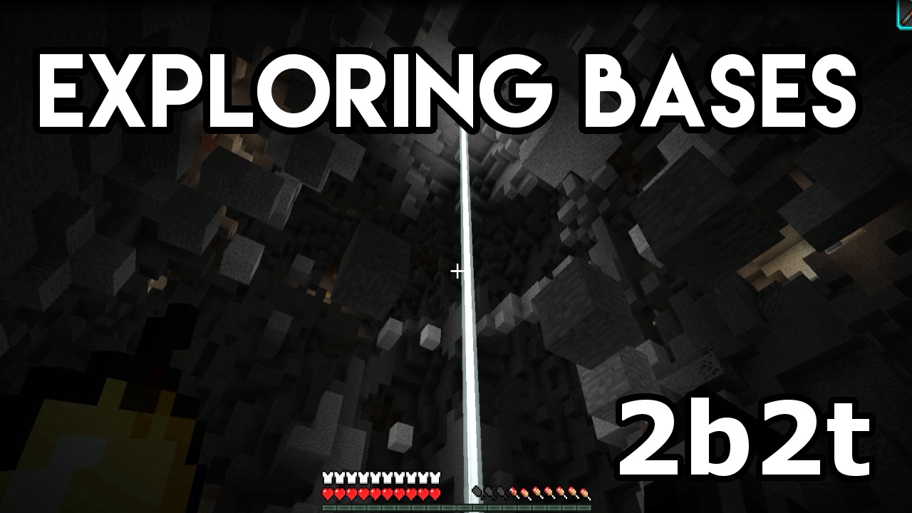 2b2t Exploring Bases Youtube