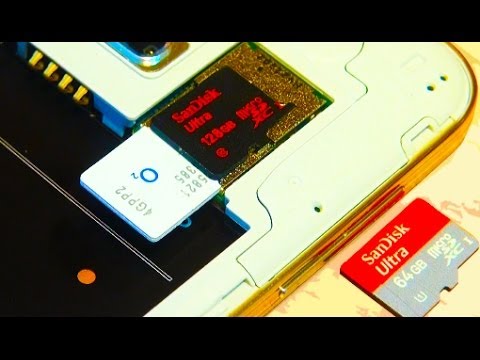 Samsung Galaxy S5 Insert Install Micro Sd Sim Card Youtube
