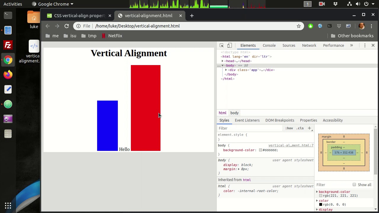 Html Simple Vertical Alignment Youtube