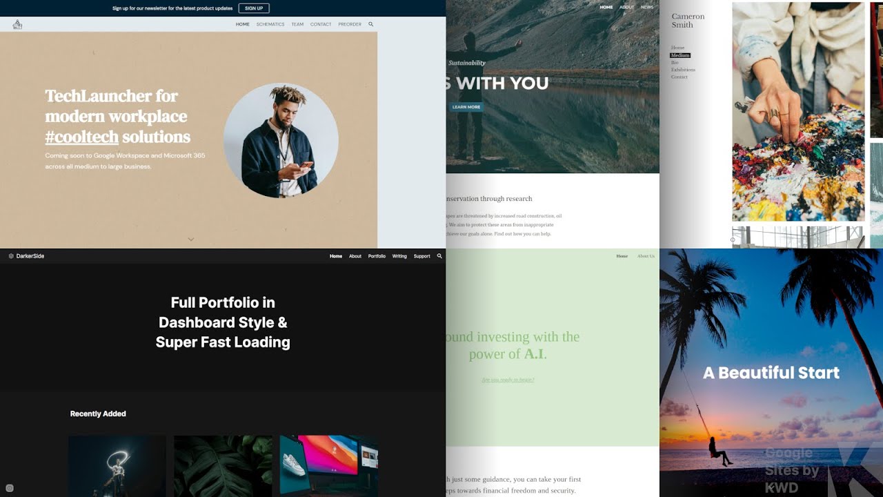 Free Google Website Templates Totally Free Printables