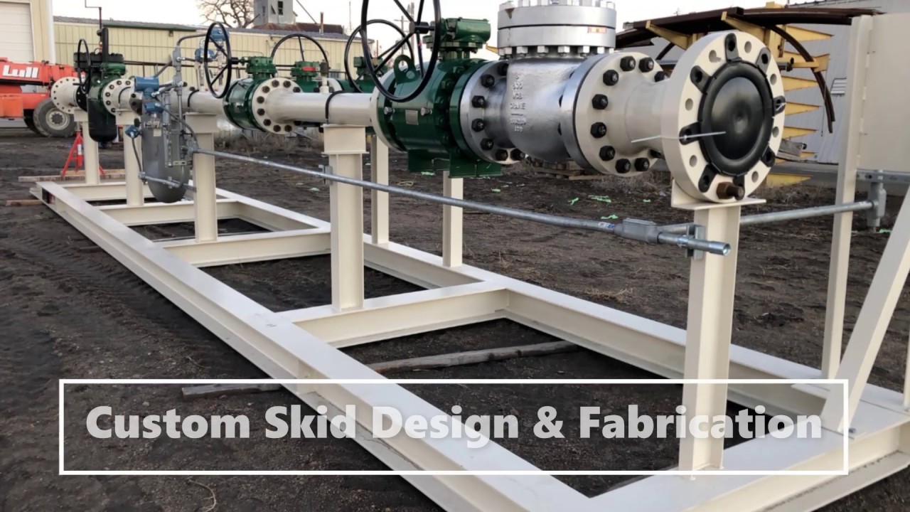 Custom Skid Design Fabrication Youtube