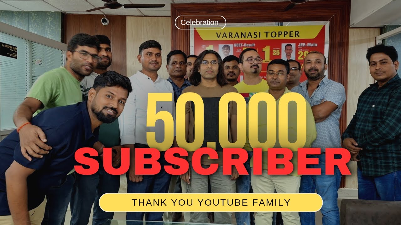 Celebration 50k Subscribers Youtube