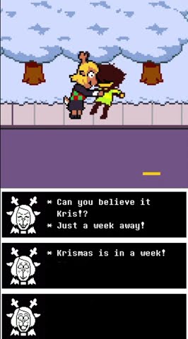 Christmas It S Just A Week Away Deltarune Comic Dub Youtube