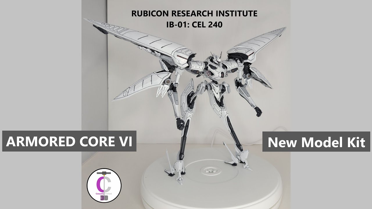 Armored Core Vi Model Kit Rri Ib 01 Cel 240 Ibis Youtube