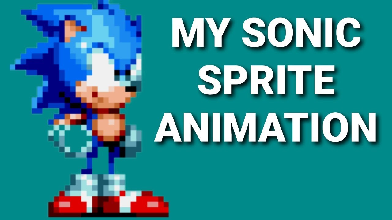 A Sonic Sprite Animation Read Desc For Sprites Youtube