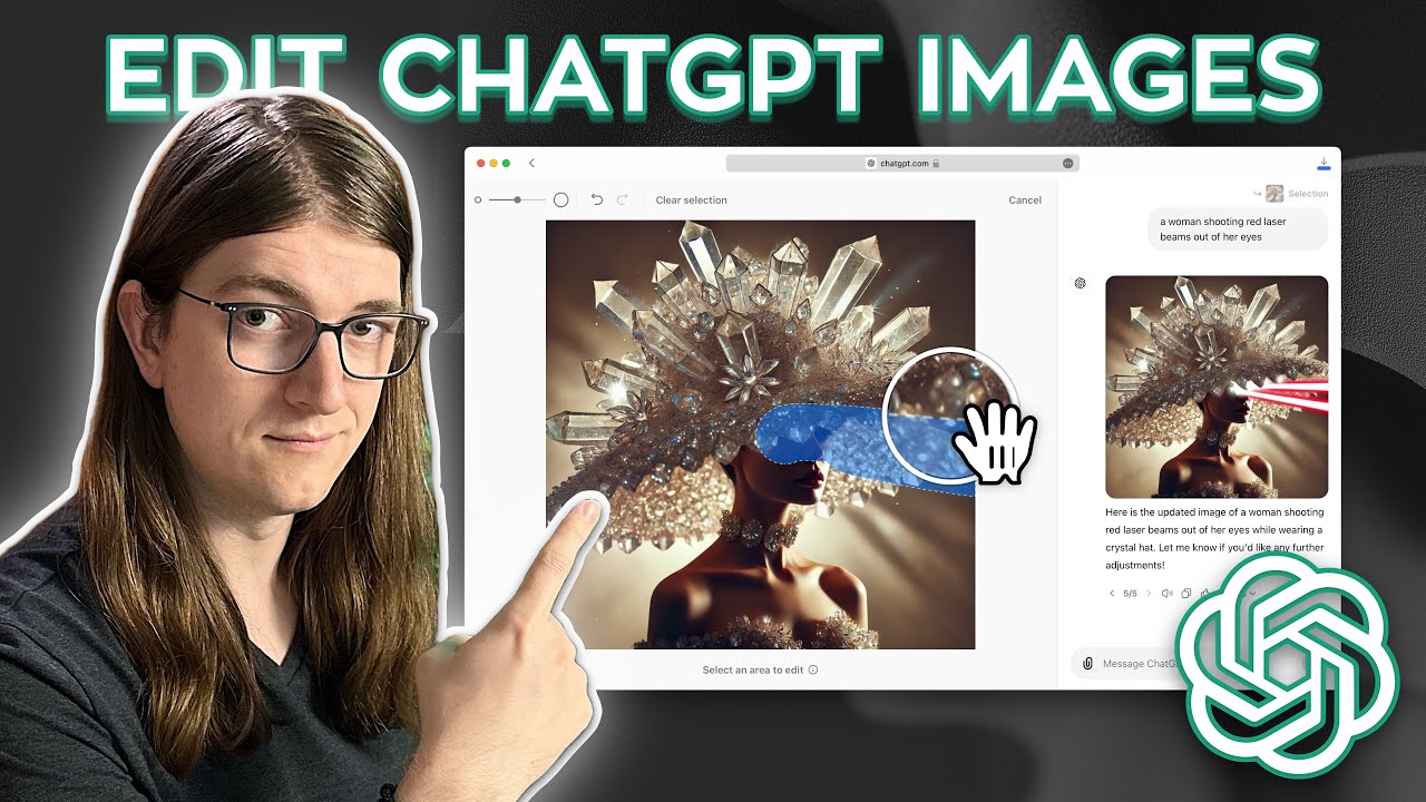 How To Edit The Images You Make In Chatgpt Quick Tutorial Youtube