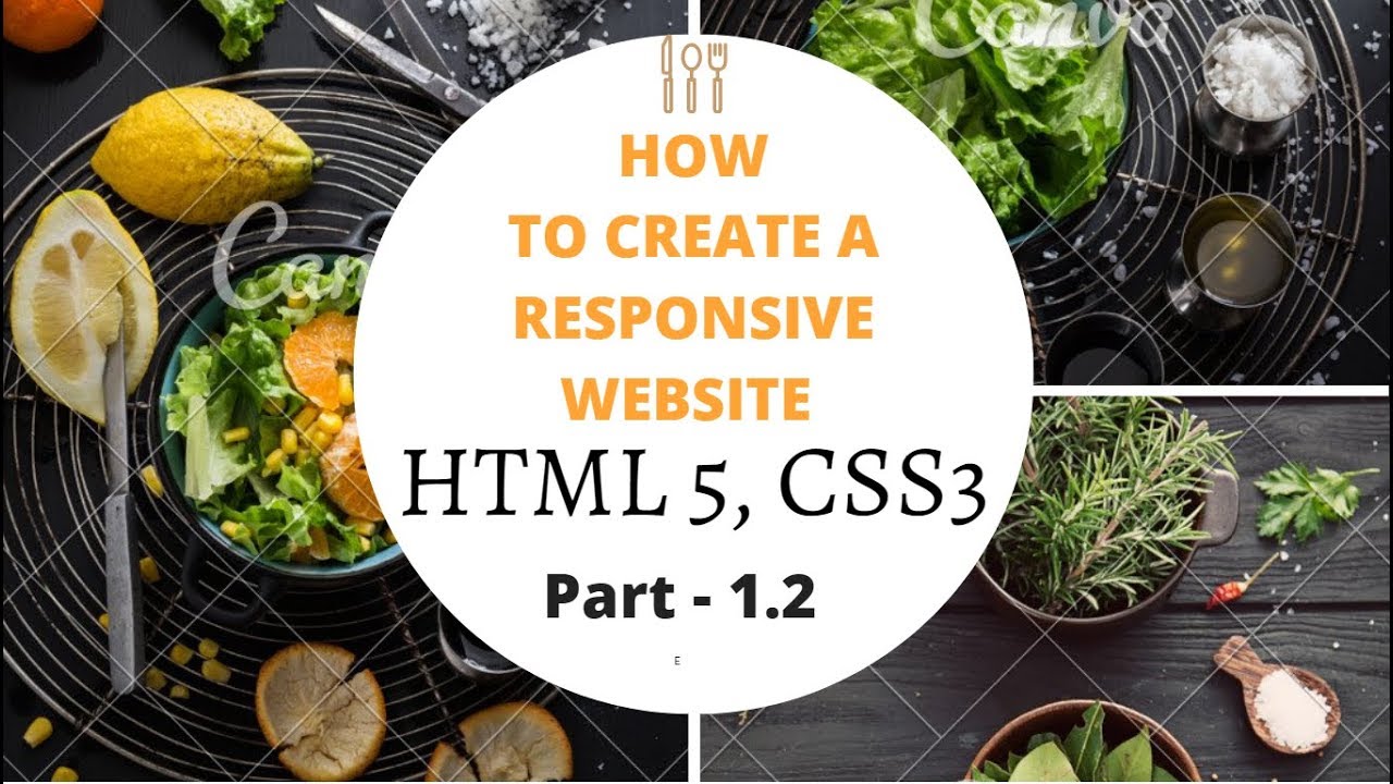 How To Create A Responsive Website Using Html5 And Css3 Part 1 2