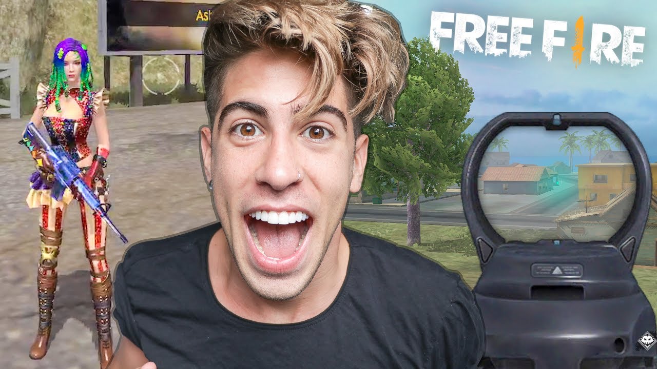 Mi Primera Vez Jugando Free Fire Youtube