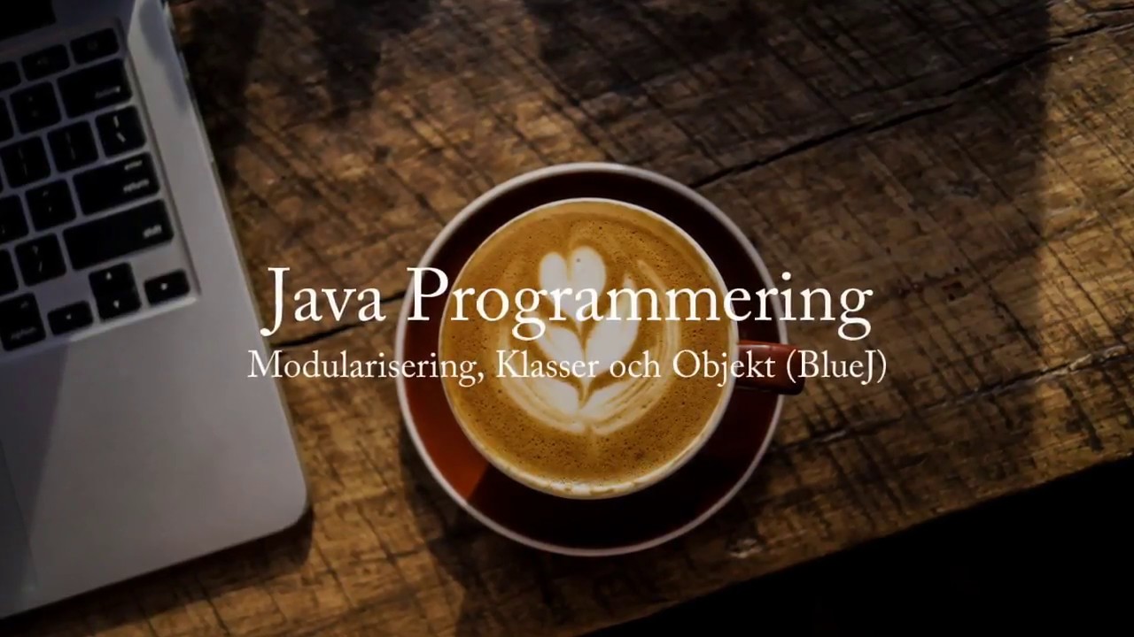 Modularisering Klasser Och Objekt Bluej Youtube