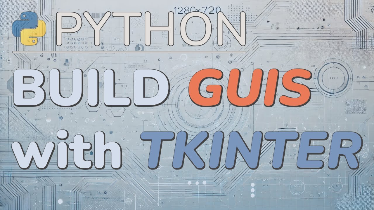 Python Tkinter Tutorial Part 1 Getting Started Elements Layouts