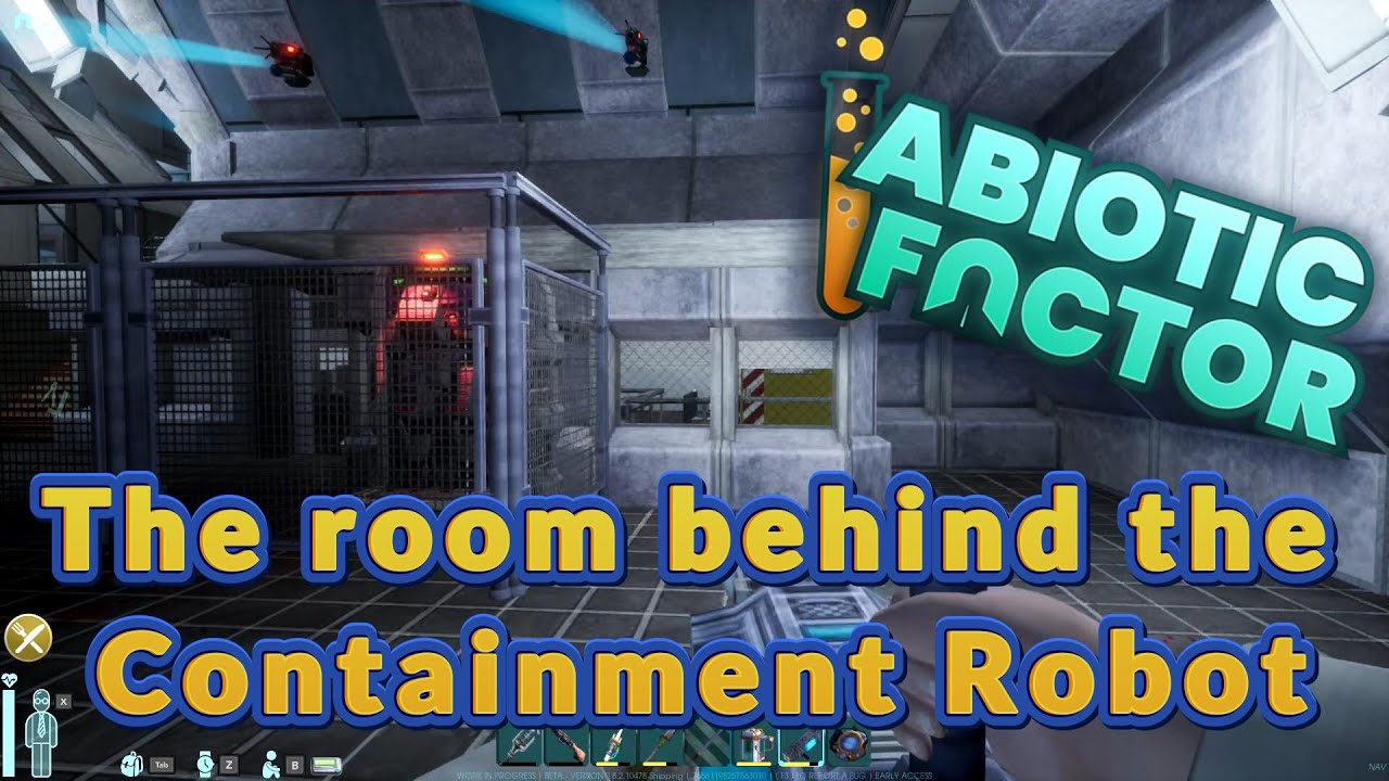 Abiotic Factor Room Behind The Robot Cascade Labs 2 Wall Clocks