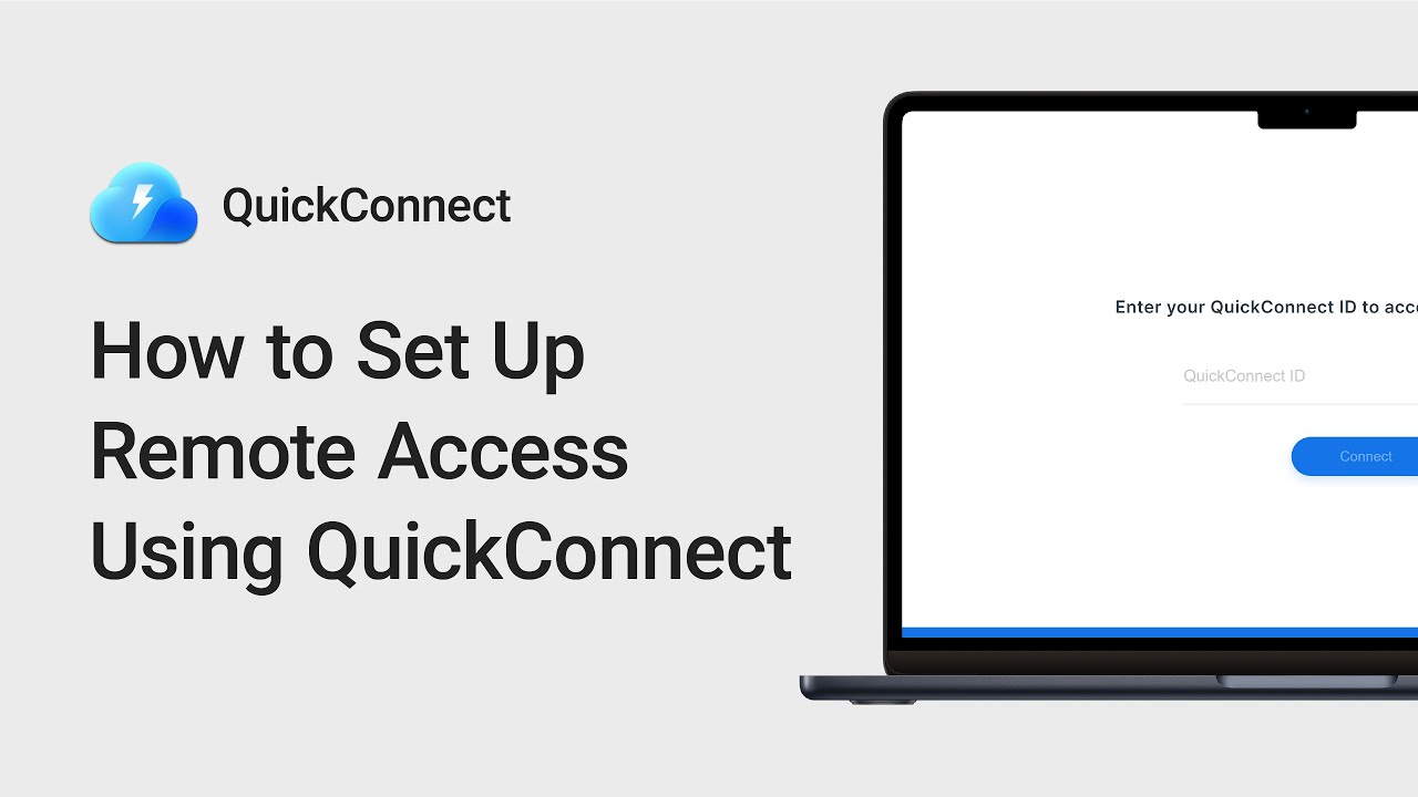 How To Set Up Remote Access Using Quickconnect Synology Youtube