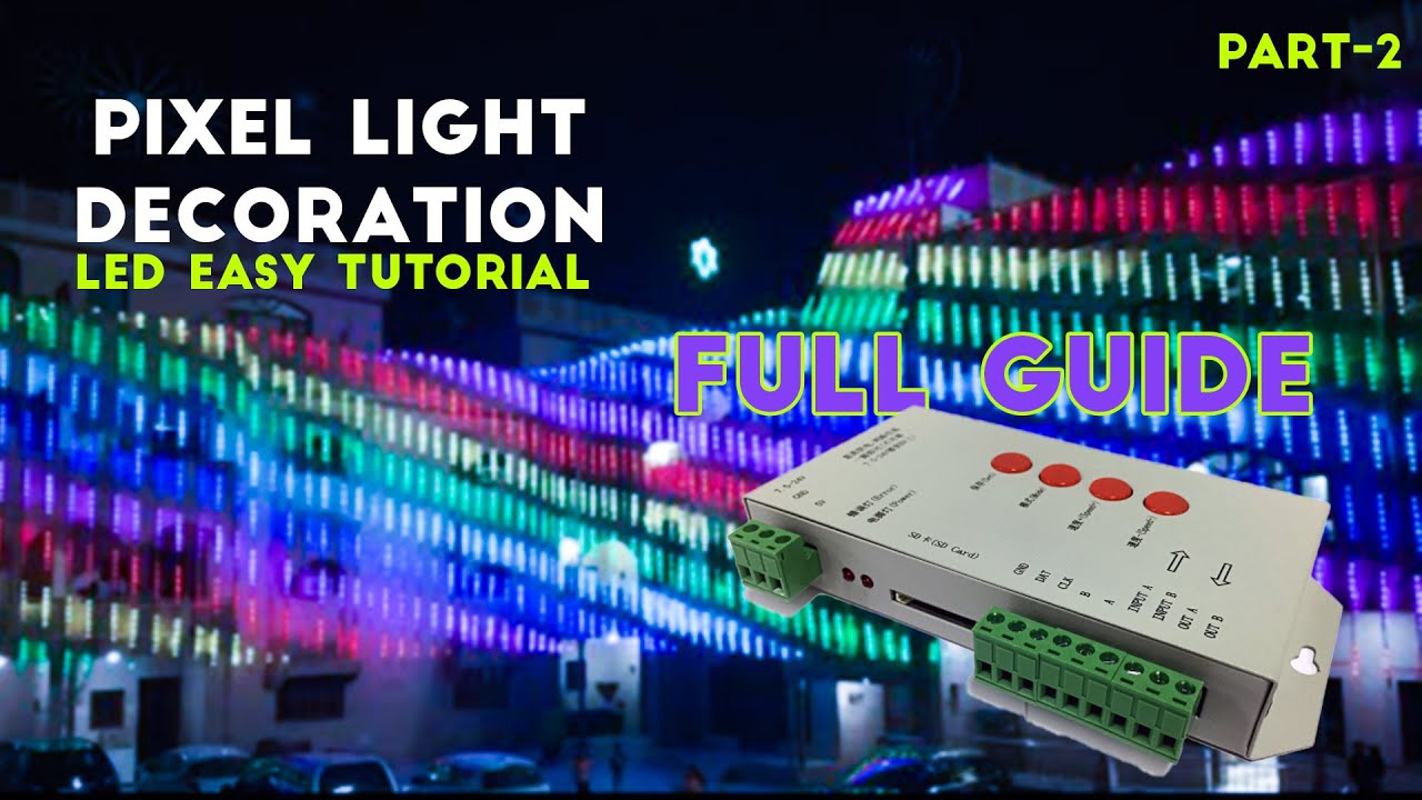 How To Customize Programs For Pixel Led Light Ledeasy Tutorial