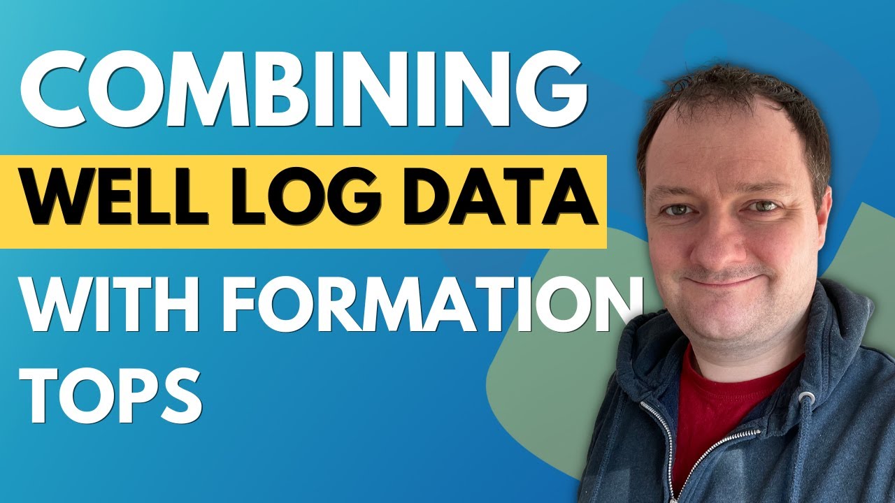 Combining Well Log Data With Formation Tops In Python For Petrophysics
