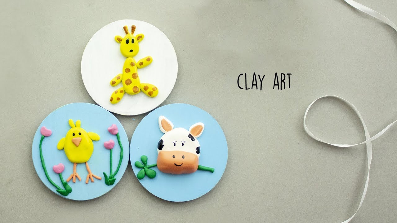 Easy Clay Art Polymer Clay Youtube