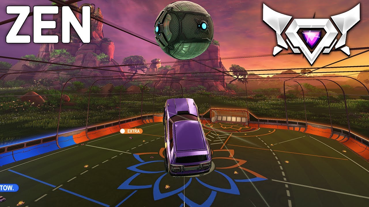 Zen Rocket League Gameplay Ssl 2v2 Youtube