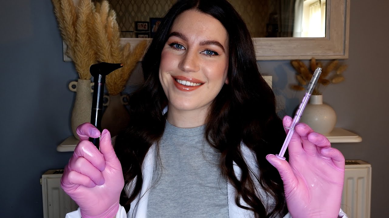 Asmr Ear Exam Ear Cleaning Roleplay Youtube