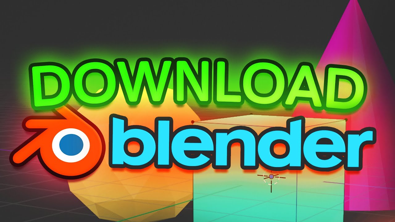 How To Download Blender Fast And Easy Youtube