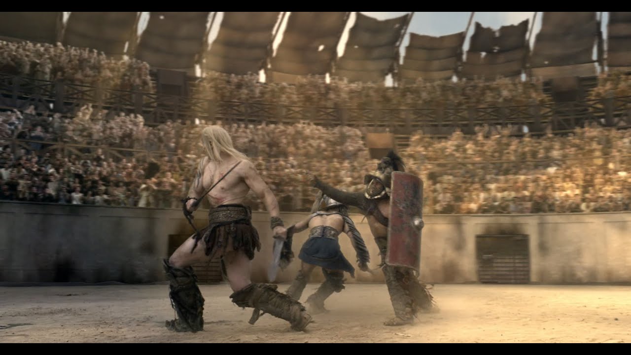 Spartacus Crixus Vs Theokoles Youtube