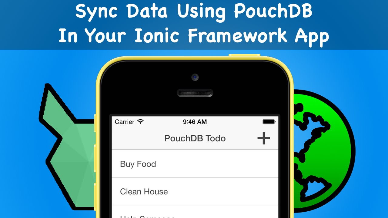 Sync Data Using Pouchdb In Your Ionic Framework App Youtube
