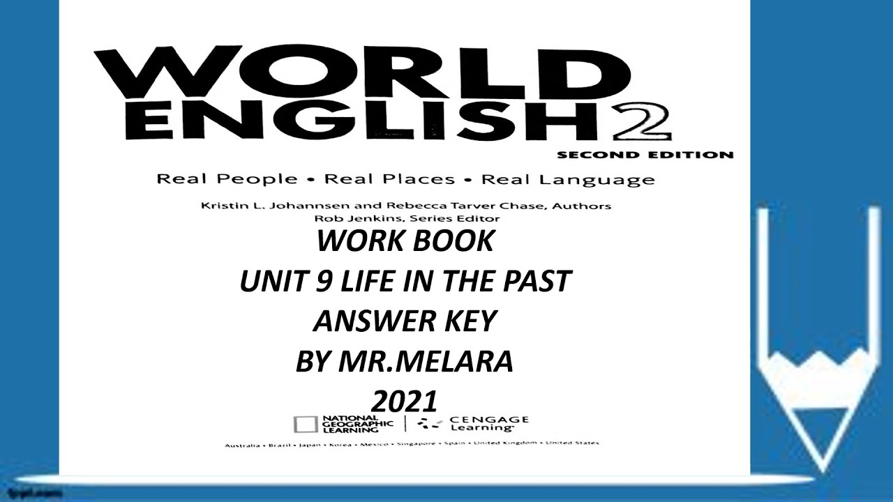 Answer Key Unit 8 Workbook Video Youtube