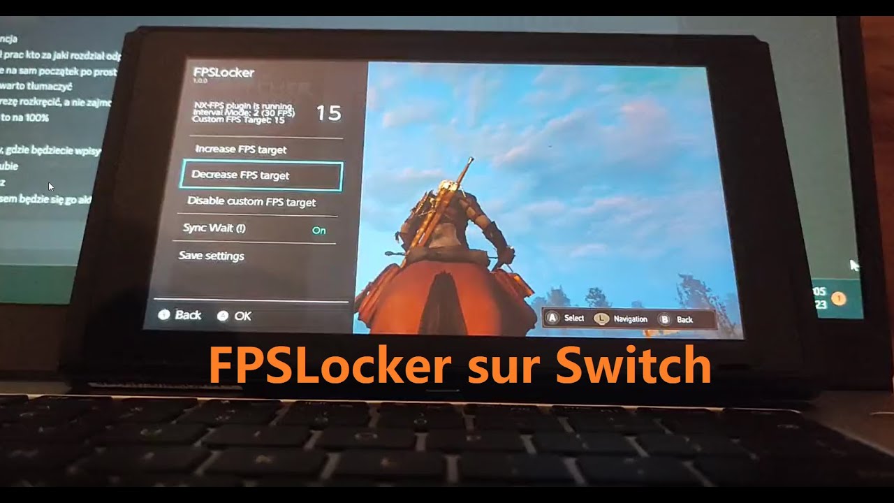 Fpslocker On Switch Homebrew To Unlock Fps In Game Youtube
