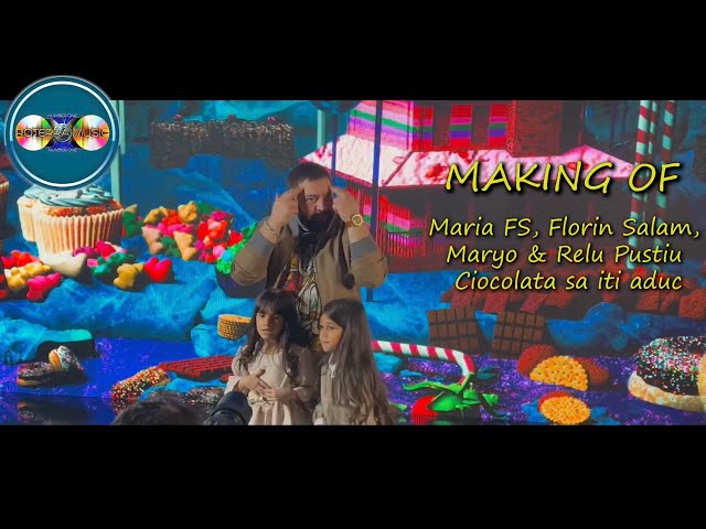 Making of - Maria FS Florin Salam Maryo Calamar Relu Pustiu - Ciocolata ...