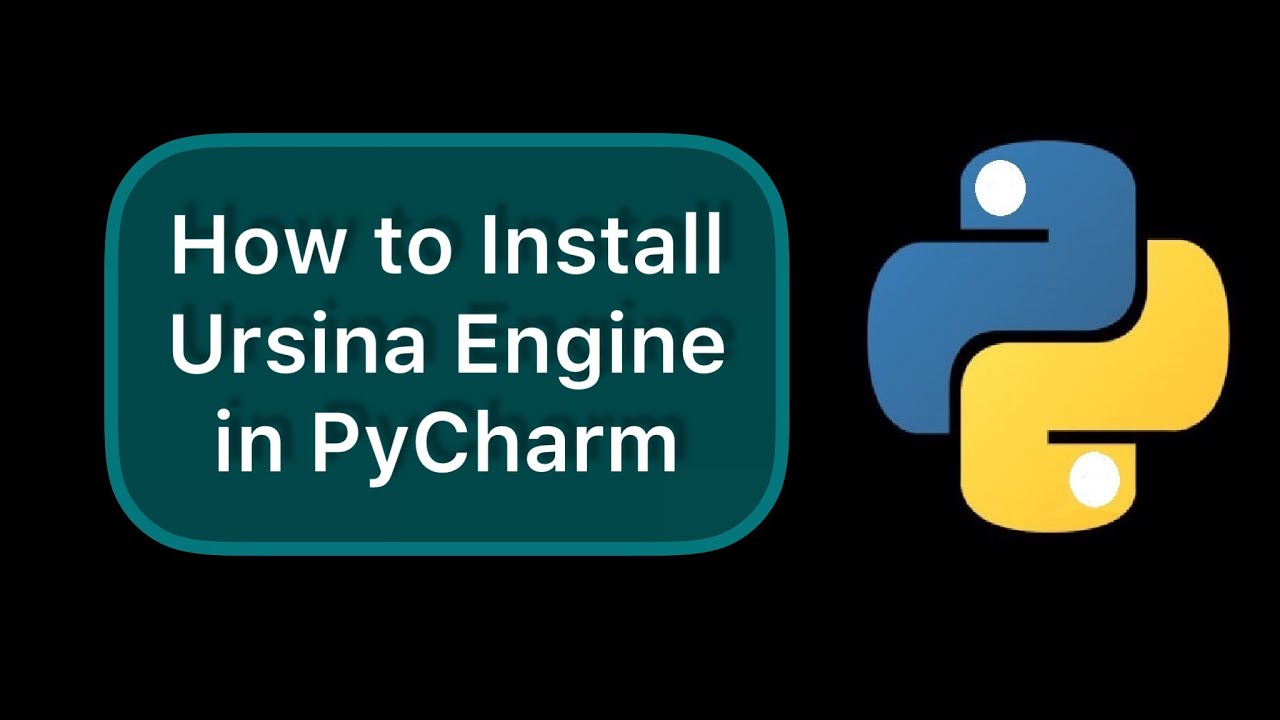 How To Install Ursina Engine In Pycharm Youtube