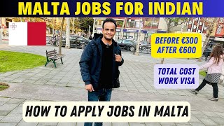 Malta Jobs For Indian 2025 Work Visa Total Cost Explained Tabrez Malik ...