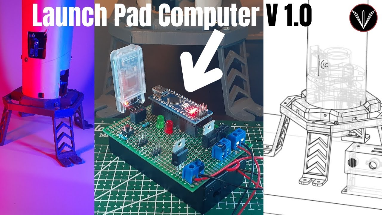 Launch Pad Computer For Tvc Rocket Youtube