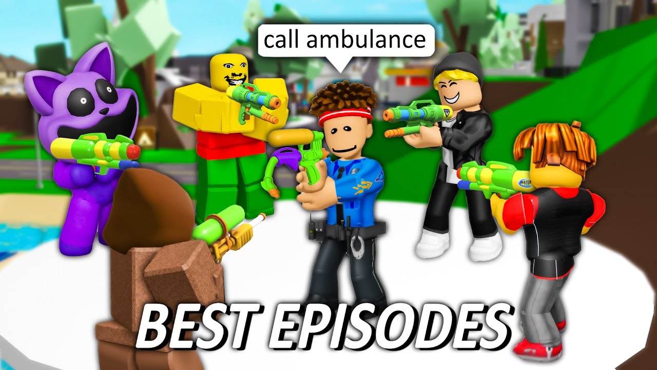 Best Episodes Compilation Roblox Brookhaven рџџўrp Funny Moments Youtube