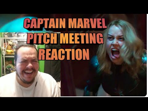 Captain Marvel Pitch Meeting Reaction Youtube
