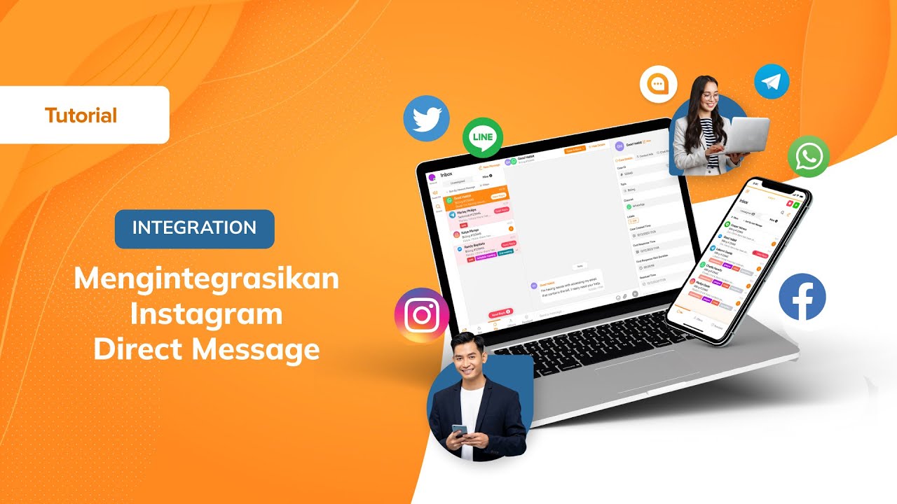 Tutorial Integrasi Instagram Direct Message Ke Onetalk Youtube