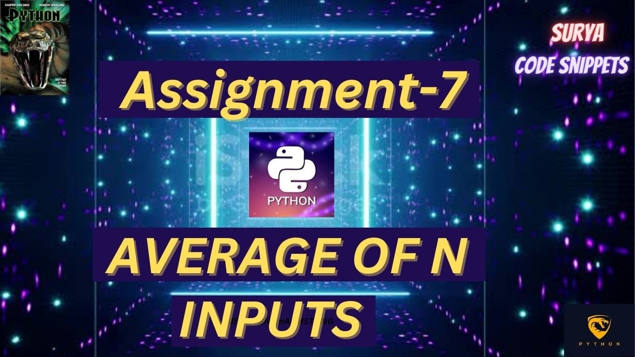 Average Of N Inputs Assignment 7 Ccbp Nxtwave Ccbp 4 0 Telugu
