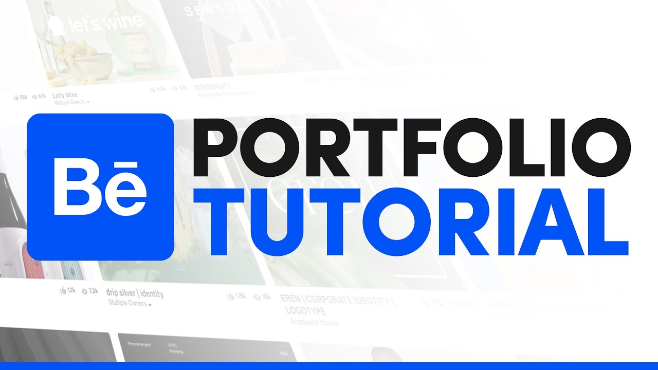 How To Make A Portfolio On Behance At Joshua Thornton Blog