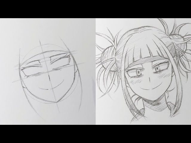Mha Drawings Easy Toga Our Easy Drawing Ideas Are Based On Simple Lines