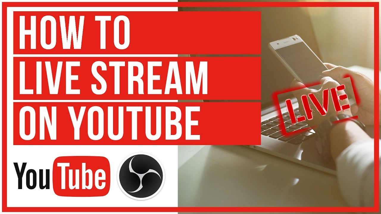How To Live Stream On Youtube With Obs Start To Finish Youtube