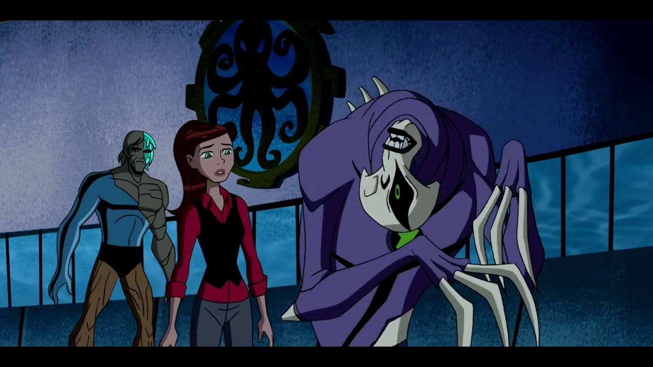 Ben Transforms Into Ghostfreak Ben 10 Alien Force Youtube