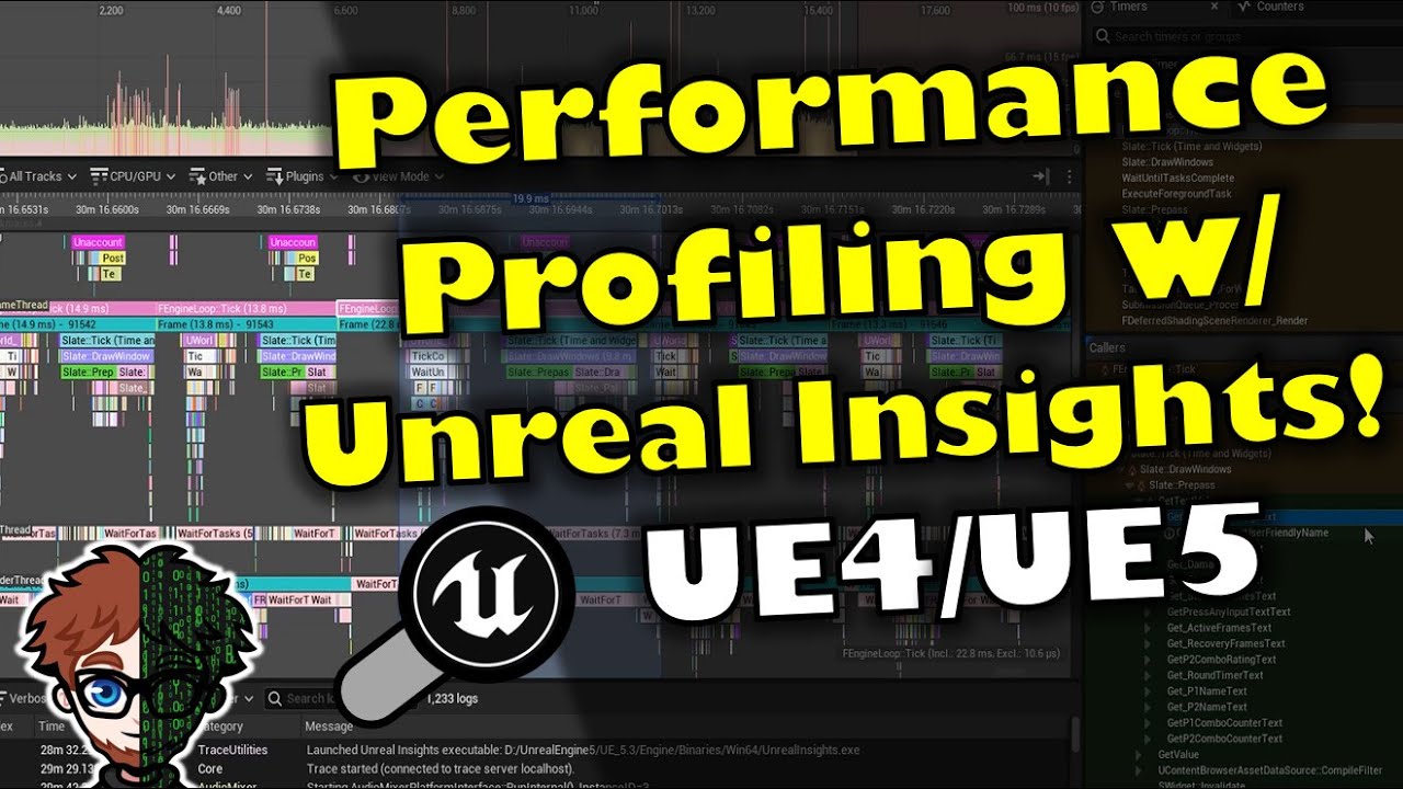 Performance Profiling With Unreal Insights Basics Unreal Engine 4