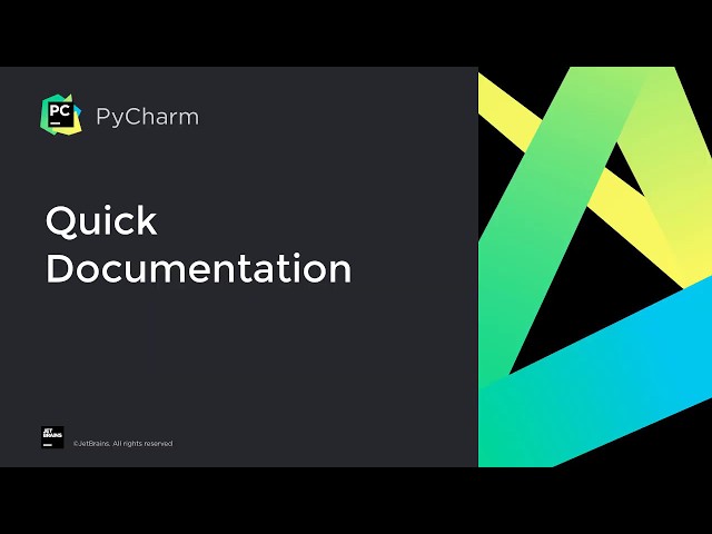 Learn Pycharm