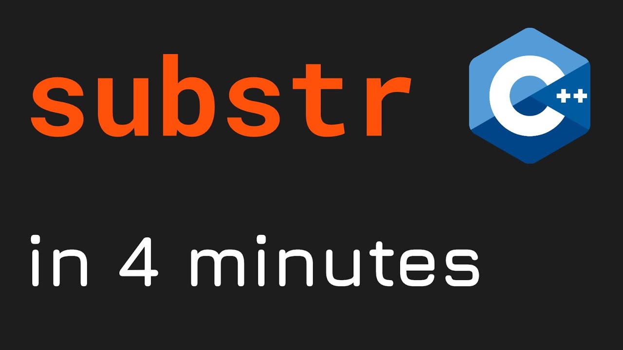 50 What Is Substr In C Programming Hindi Youtube