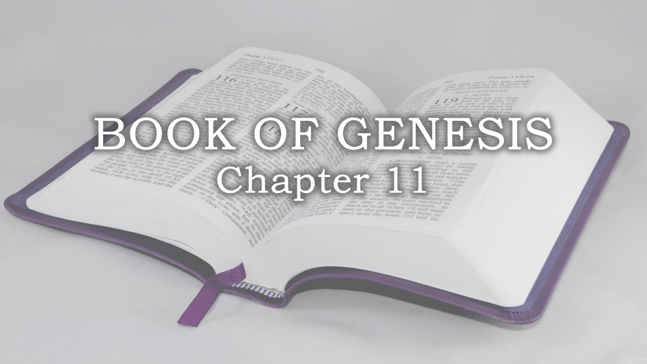 The Holy Bible Genesis Chapter 11 Kjv Youtube